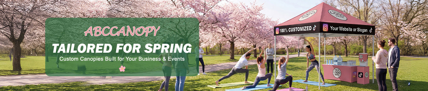 Custom Canopy Tents with Logo & Branded Tents | ABCCANOPY