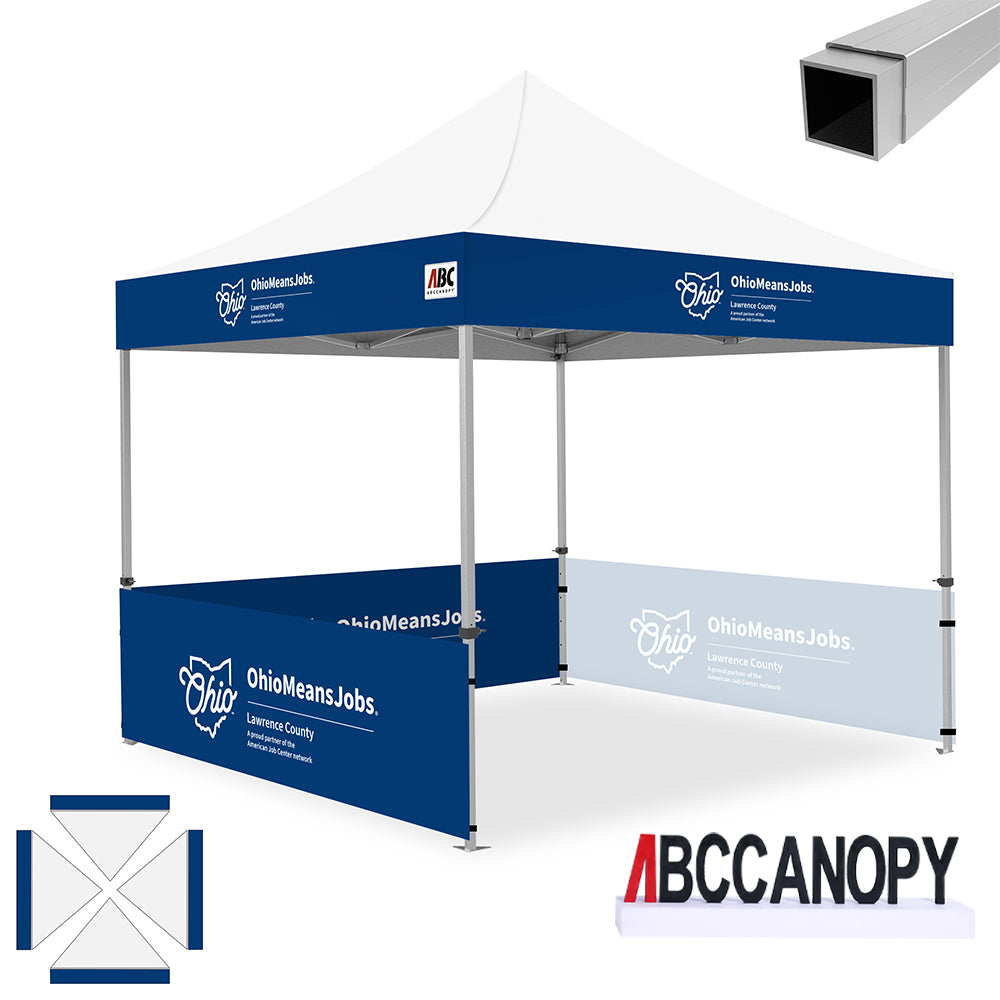 ABCCANOPY 10x10 S1/S2/S3 Professional Super Duty Aluminum Custom Canop ...