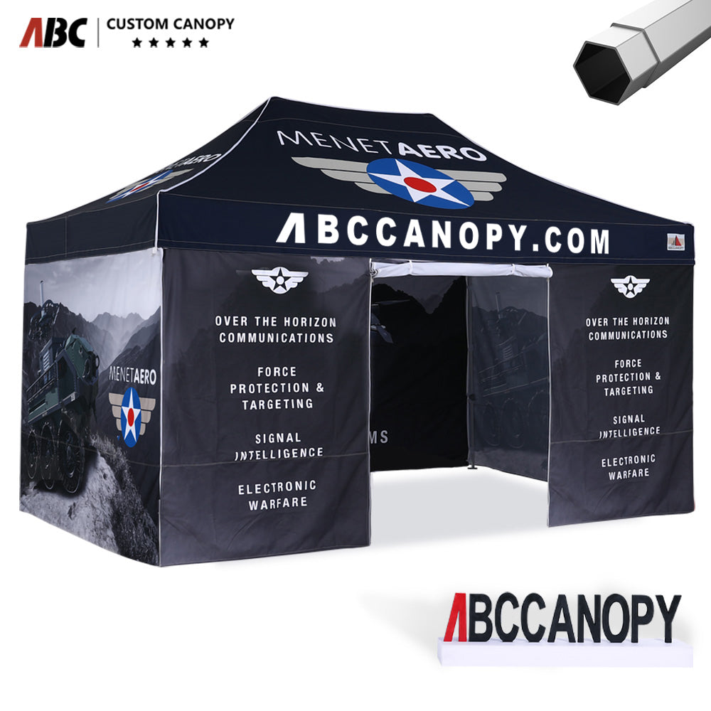 ABCCANOPY S2 Premium 10x10/10x15/10x20 Custom Canopy (Brand Union) | ABCCANOPY