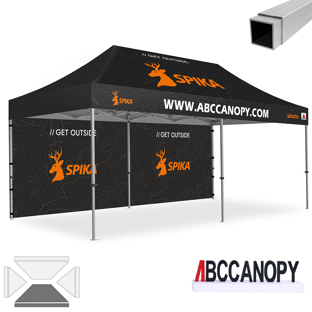 ABCCANOPY Custom Canopy Tent Aluminum Pop Up Shelter (S3 Professional) | ABCCANOPY