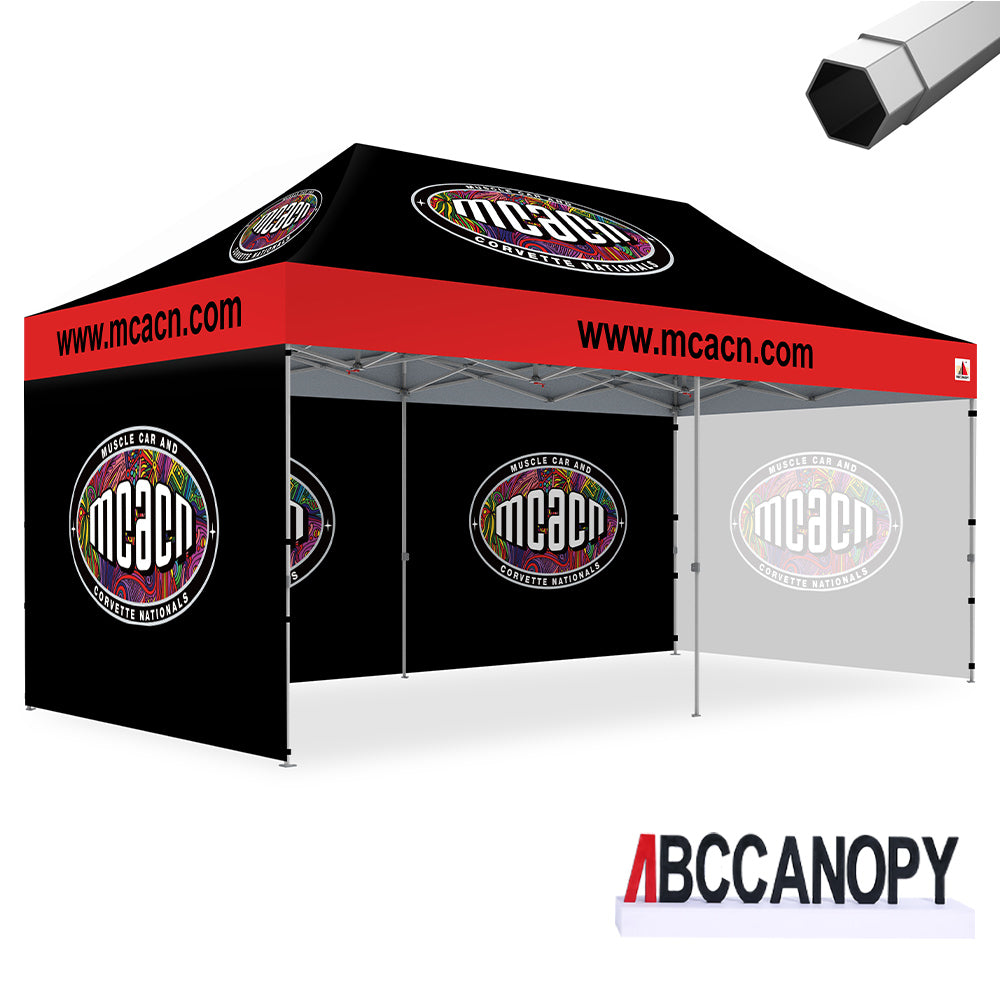 ABCCANOPY S2 Premium Heavy Duty Pop Up 10x10/10x15/10x20 Custom Canopy ...