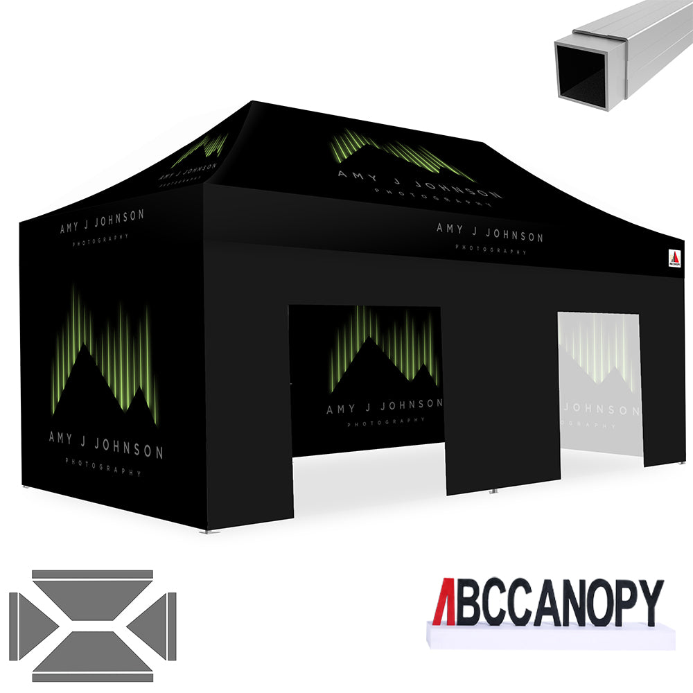 ABCCANOPY Custom Canopy Tent Aluminum Pop Up Shelter (S3 Professional) | ABCCANOPY