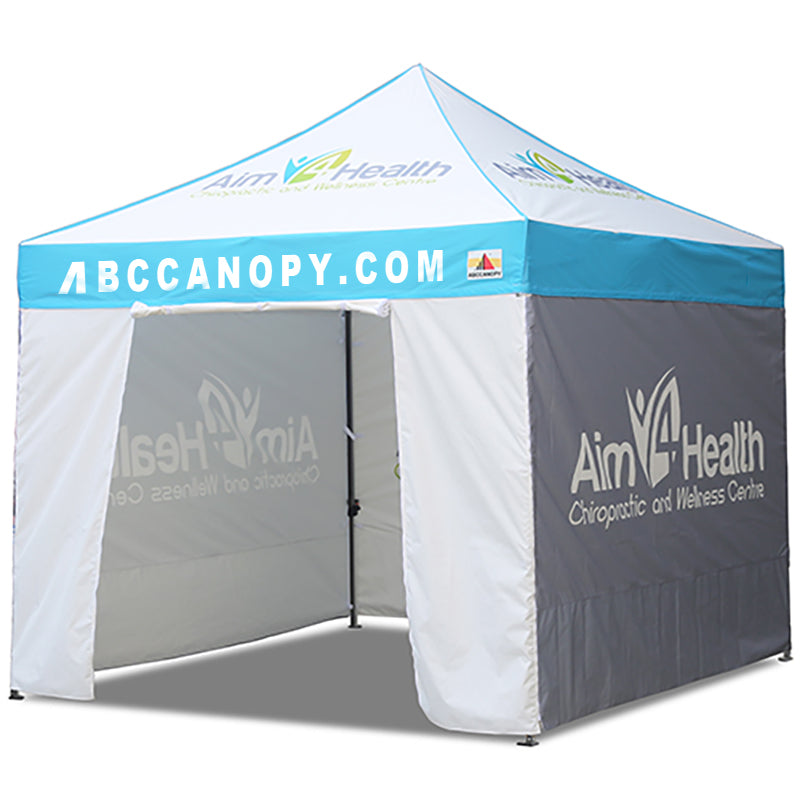 S1 Commercial Durable Easy Pop Up 10x10 Custom Personalized Canopy Ten