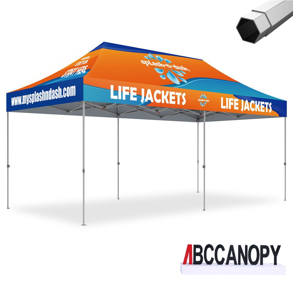 ABCCANOPY S2 Premium Heavy Duty Pop Up 10x10/10x15/10x20 Custom Canopy | ABCCANOPY