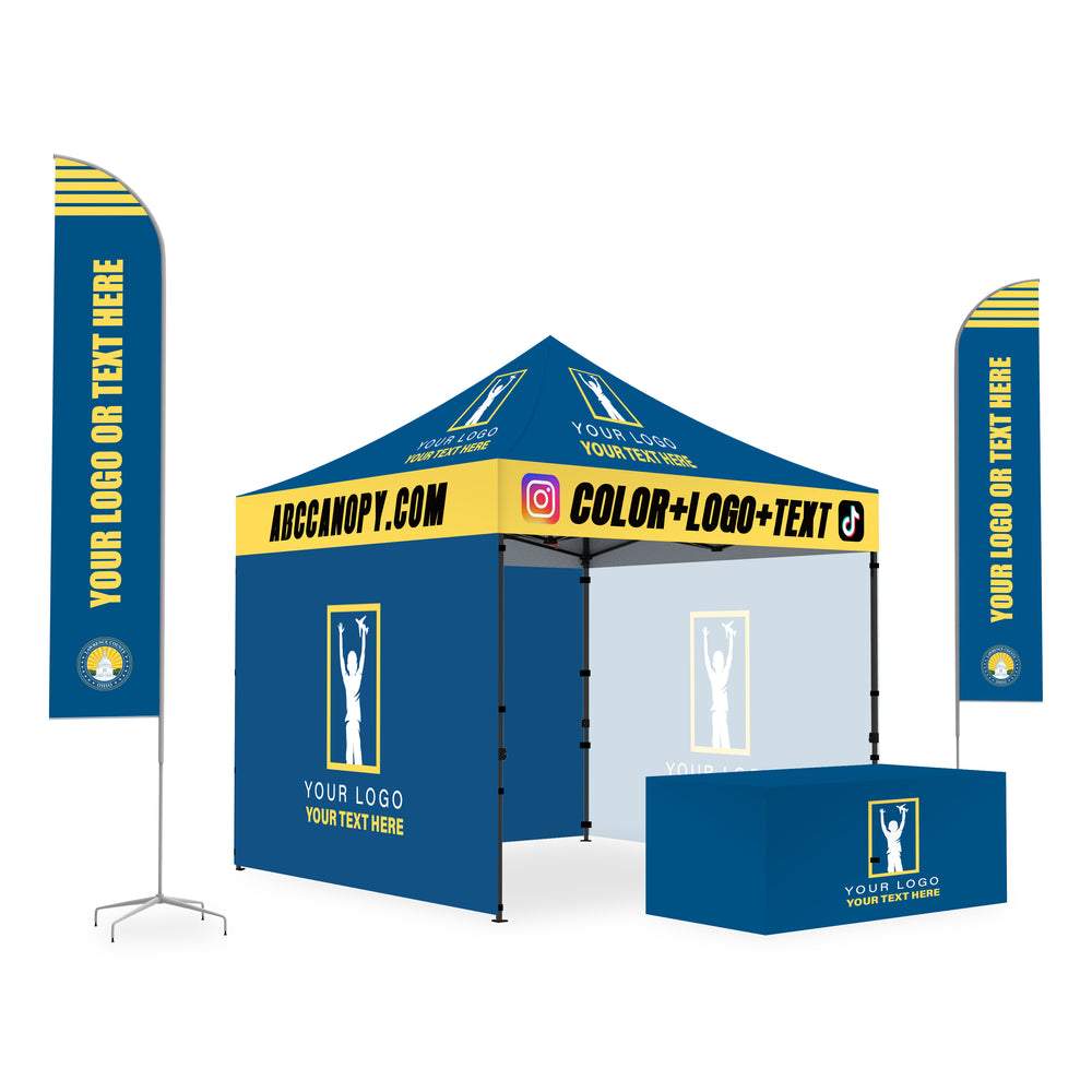 10x10 Custom Canopy Tents with Logo & Brands (Free Shipping) | ABCCANOPY