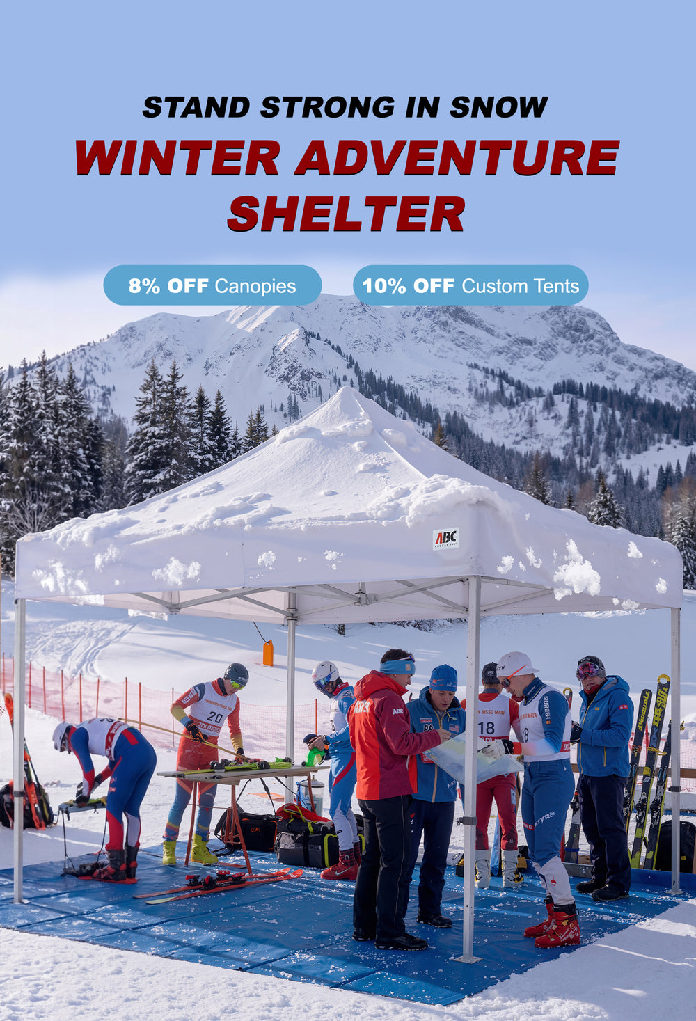 Outdoor Canopy Tents, Umbrella & Accessories | ABCCANOPY