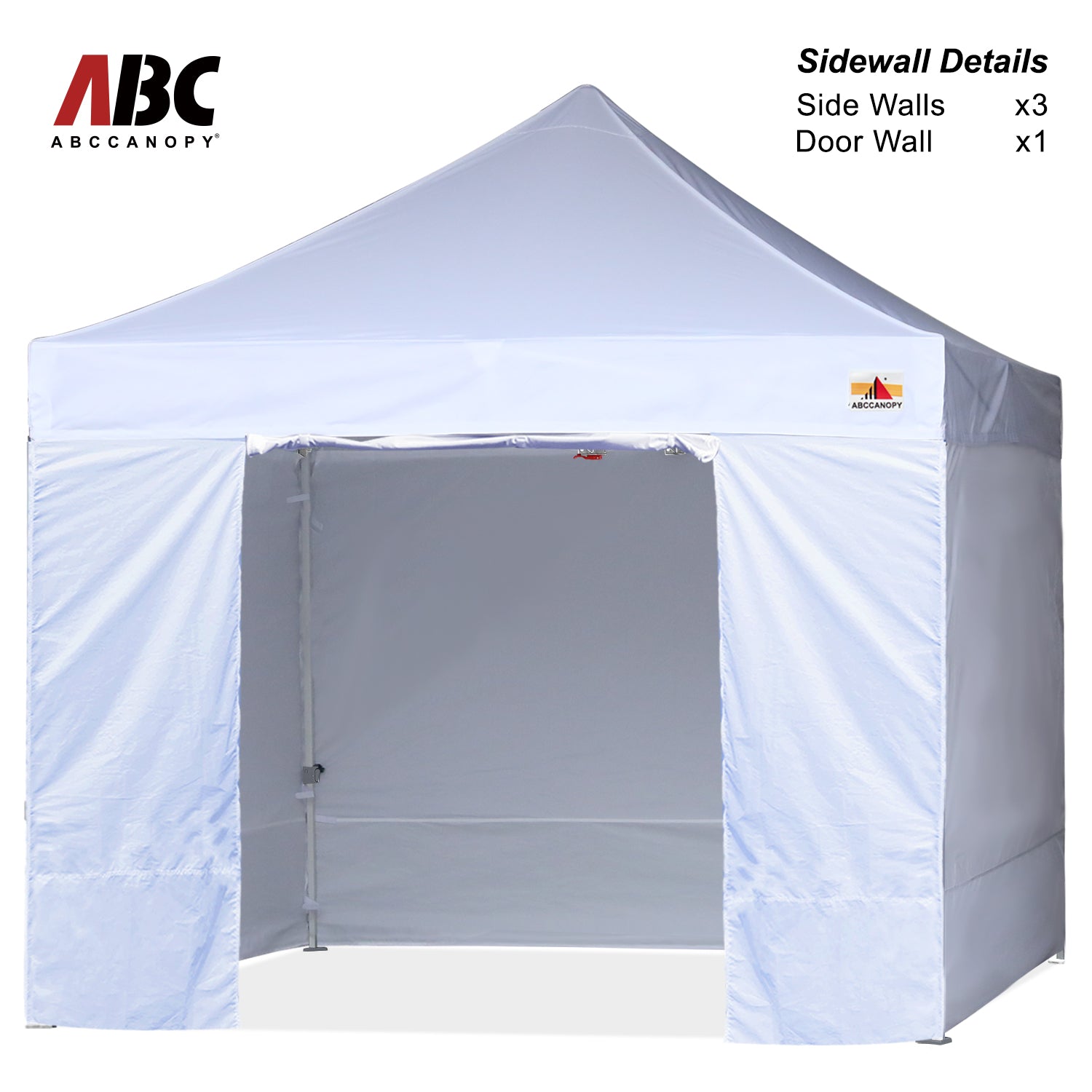 ABCCANOPY S1 Commercial Pop Up 10x10/10x15/10x20 Canopy Tent with Side ...